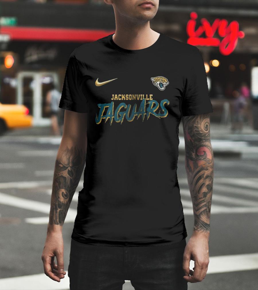 Nike Jacksonville Jaguars X Puss In Boots Fear Me If You Dare T-Shirt