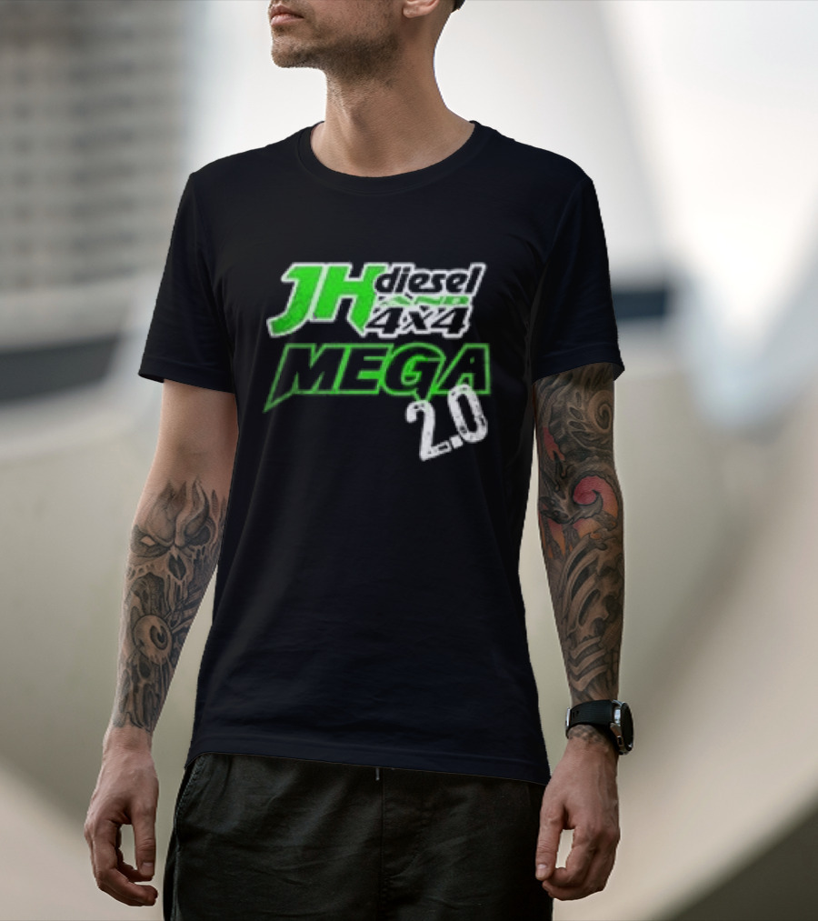 JH Diesel Mega 20 Mud Truck T-Shirt