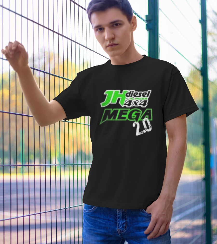 JH Diesel Mega 20 Mud Truck T-Shirt