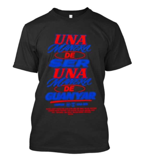 Barça FC Barcelona Sempremés UNA Manera De Ser Guanyar 2026 Laliga Winners T-Shirt
