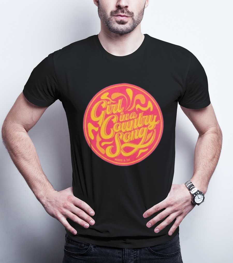 Maddie & Tae Girl In A Country Song Retro Pop T-Shirt