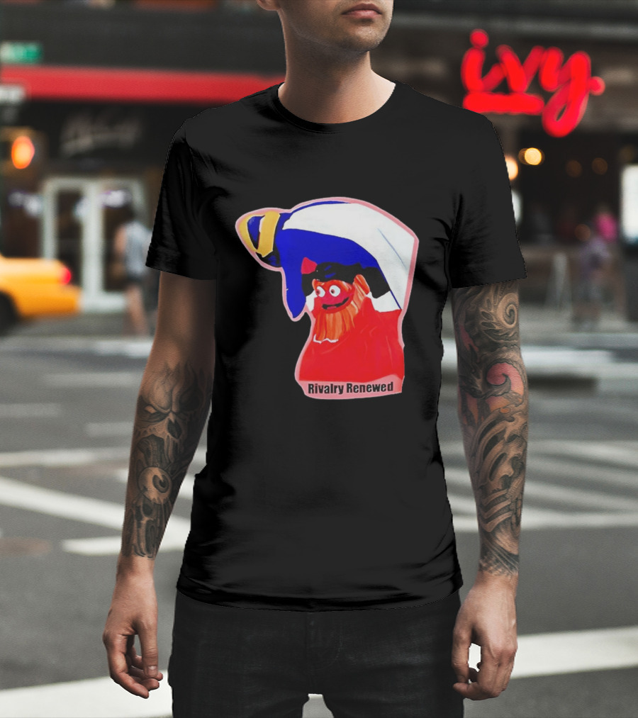 Rivalry Renewed Philadelphia Flyers Penguins Matchup T-Shirt