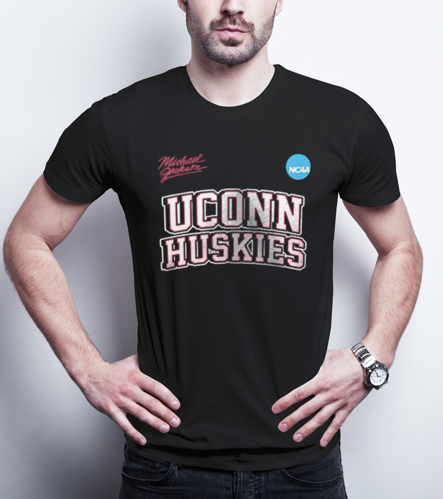 UConn Huskies NCAA M Jackson Beat Me Hate Me You Can Never Break Me T-Shirt