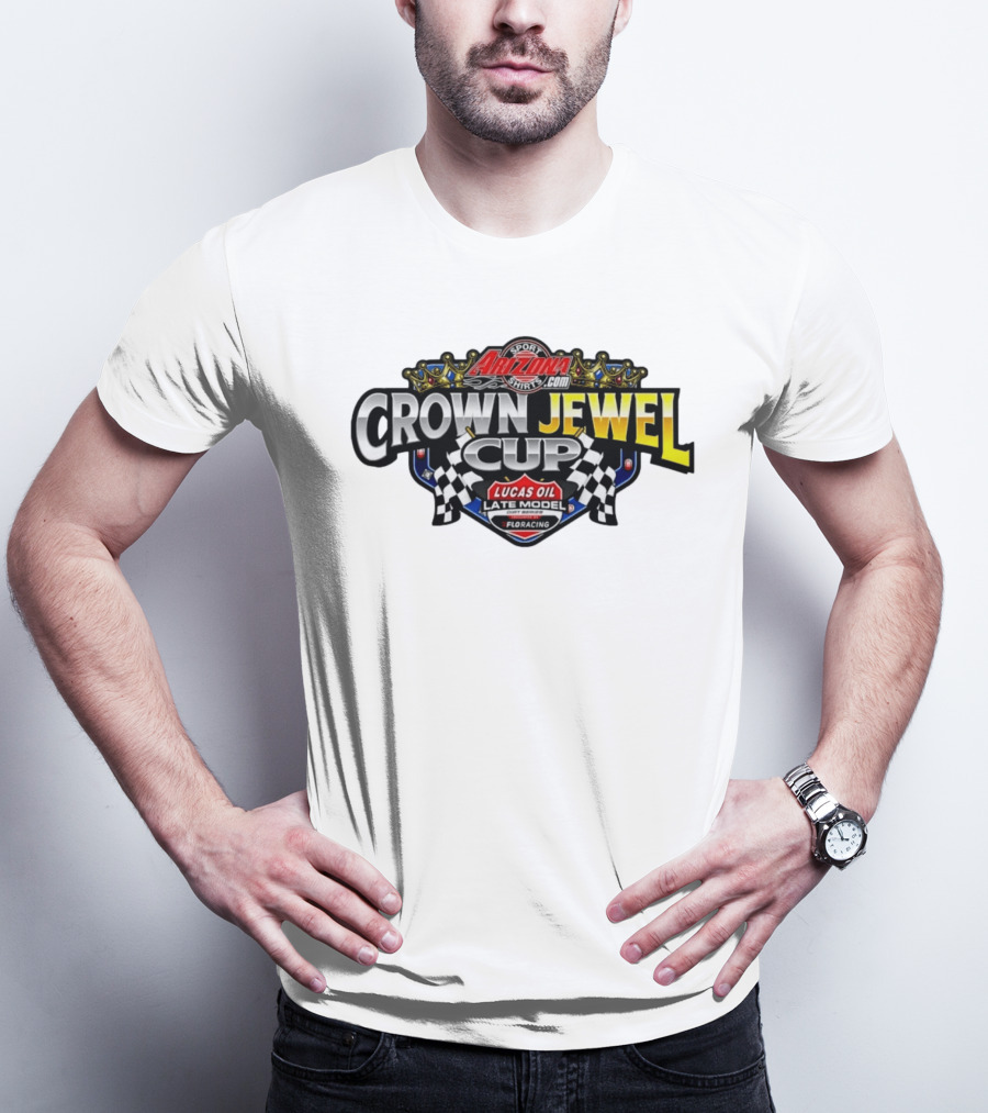 Arizona Sport Crown Jewel Cup Lucas Oil Late Model Dirt Series Floracing T-Shirt