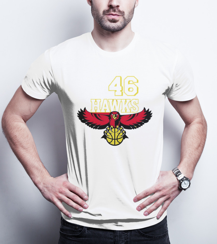 Atlanta Hawks 46 Iconic Basketball Team T-Shirt