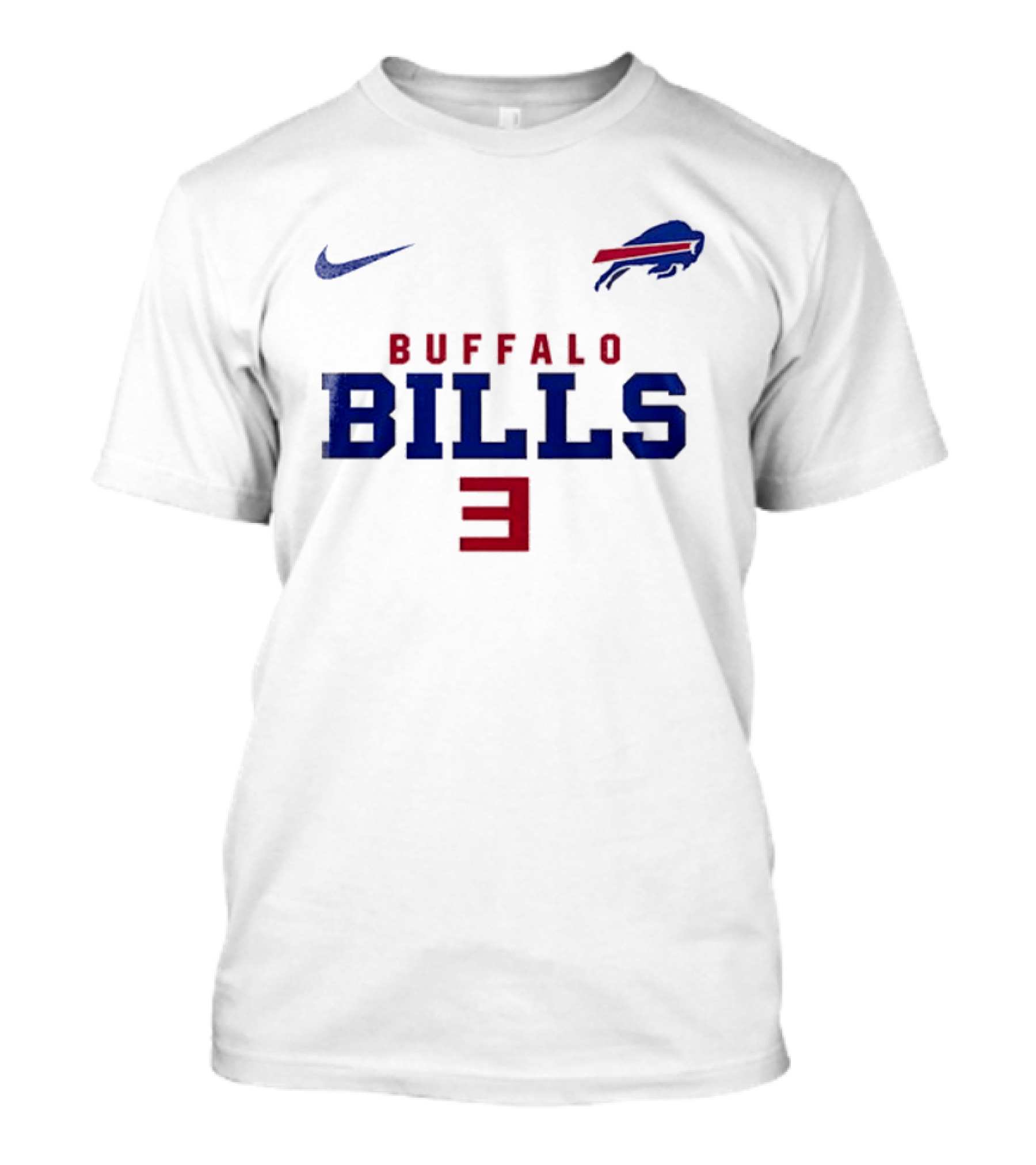 Buffalo Bills Nike Number 3 T-Shirt