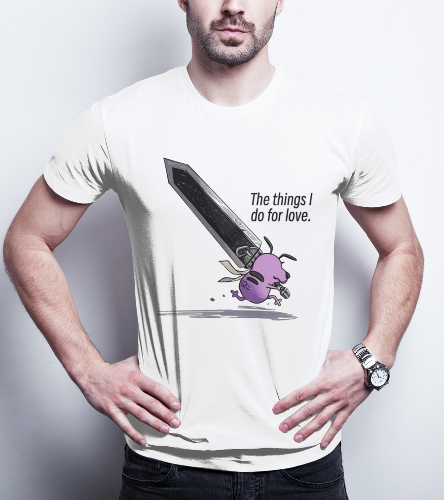 Courage The Cowardly Dog The Things I Do For Love Giant Sword Adventure T-Shirt