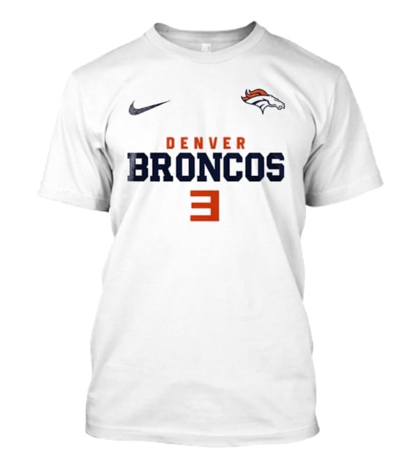 Nike Denver Broncos 3 Eminem Slim Shady Mask T-Shirt