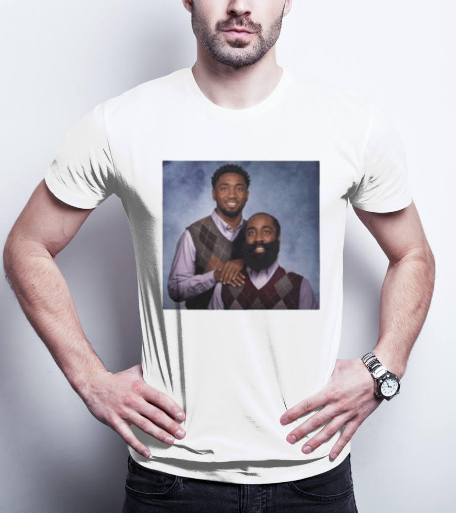 Donovan Mitchell James Harden Step Brothers T-Shirt