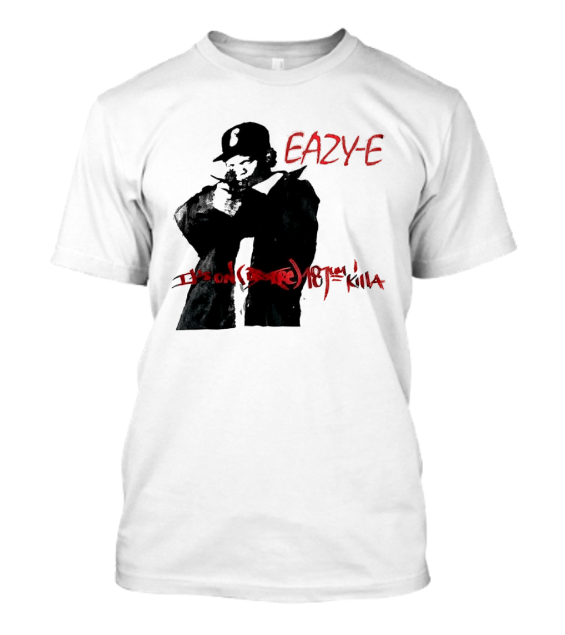 Eazy E It's On Dr. Dre 187um Killa Vintage Style Tribute 90s Hip Hop T-Shirt