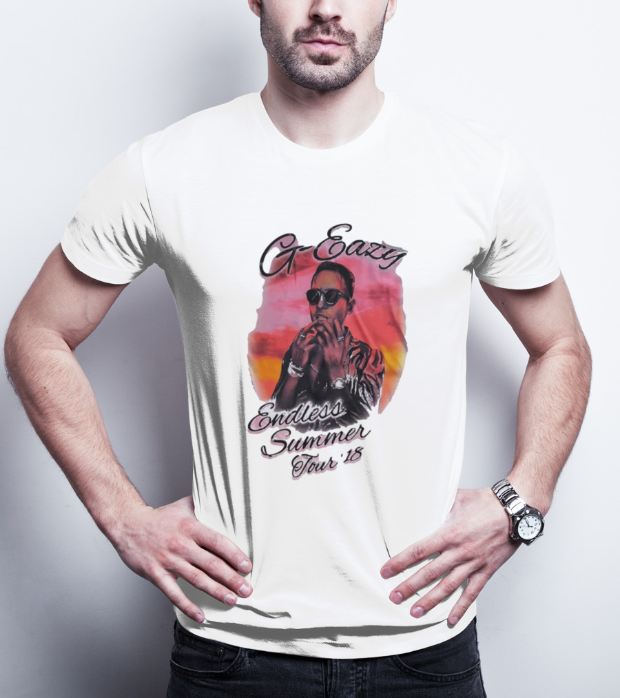 G Eazy Endless Summer Tour 2018 Retro Sunset T-Shirt