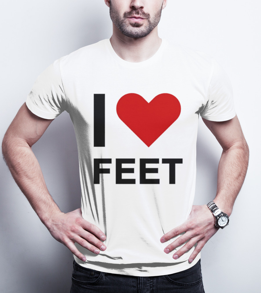 I Heart Feet T-Shirt