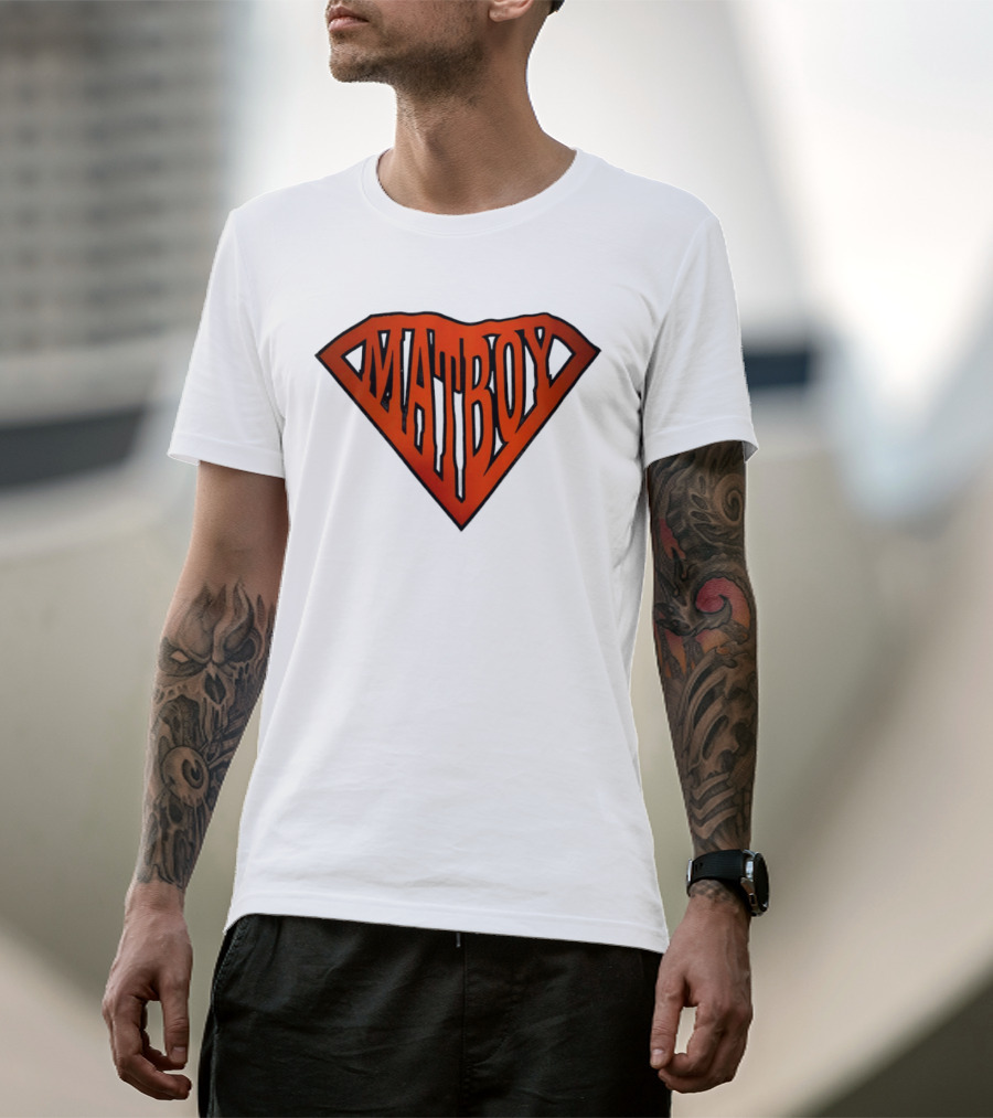Matboy Oklahoma Wrestling Superhero T-Shirt