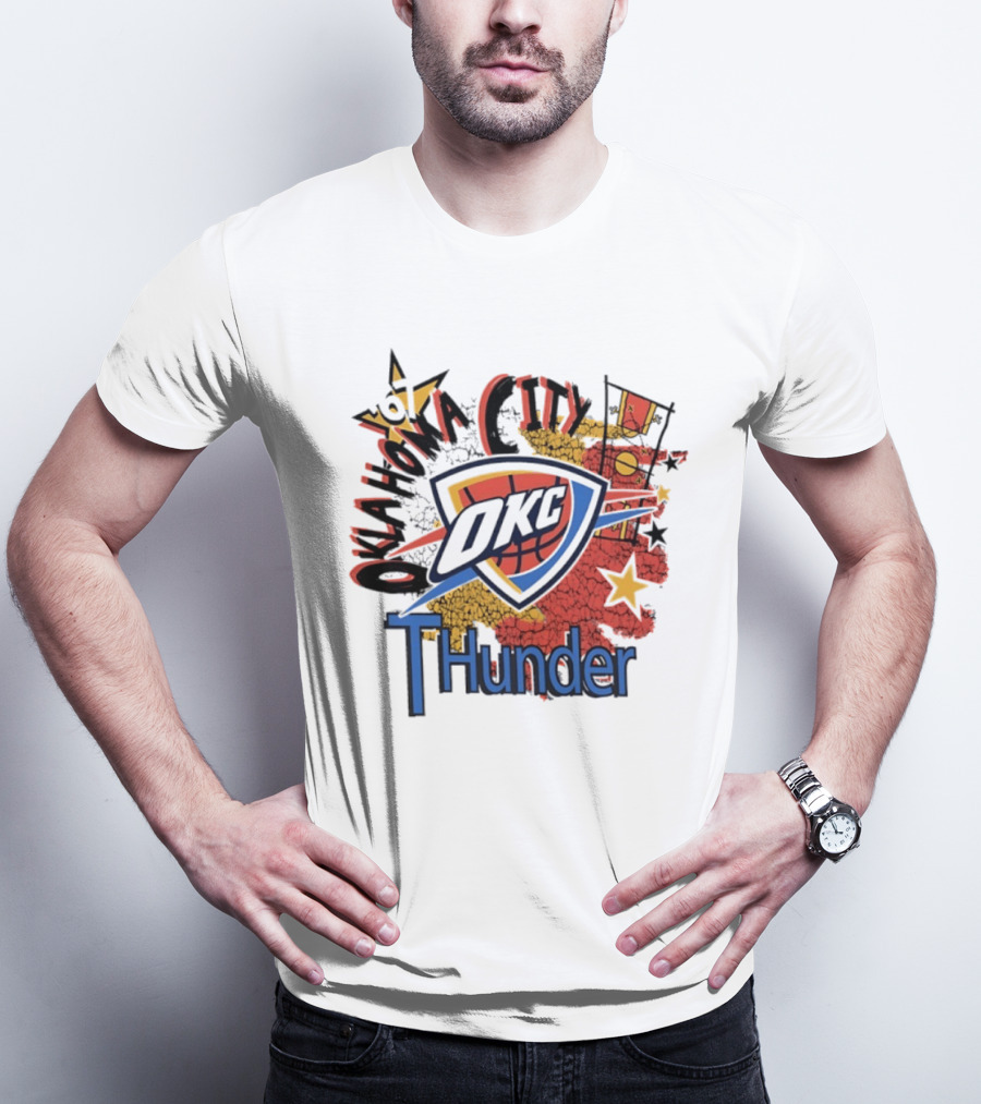 Oklahoma City OKC Thunder '67 Hardwood Classics T-Shirt