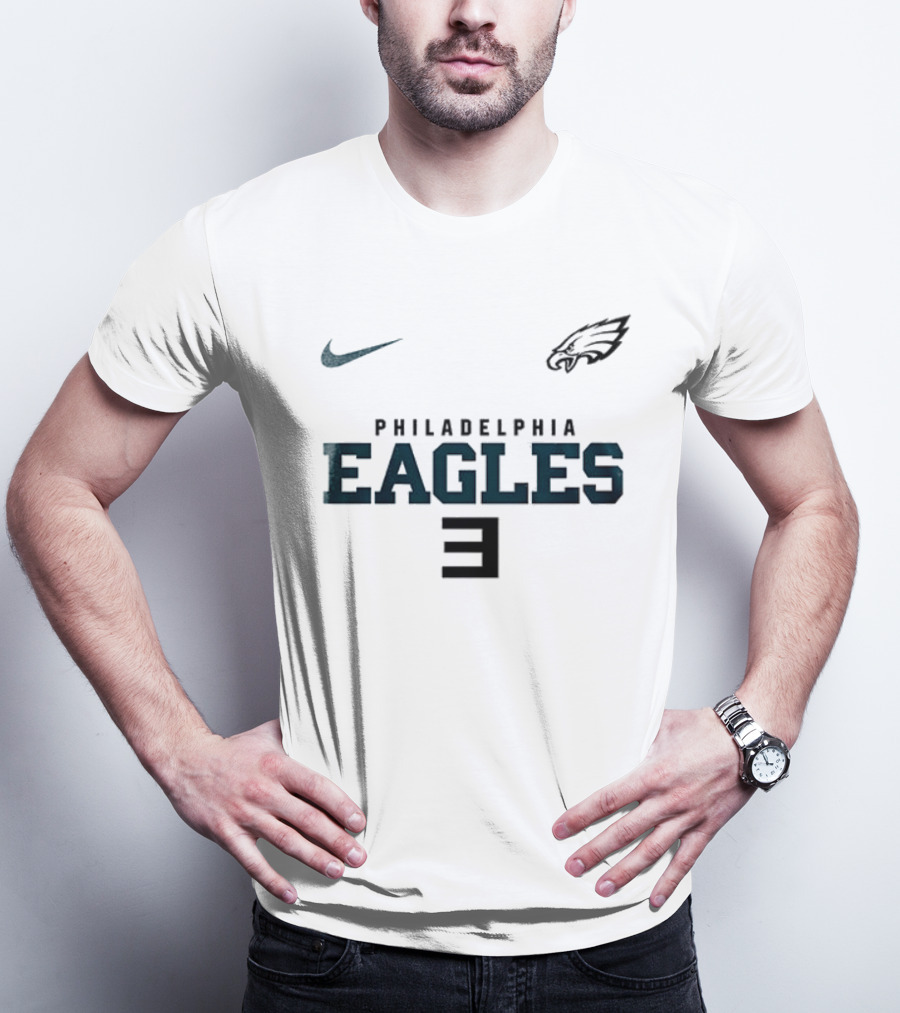 Philadelphia Eagles Nike Eminem Slim Shady Mask Collaboration T-Shirt