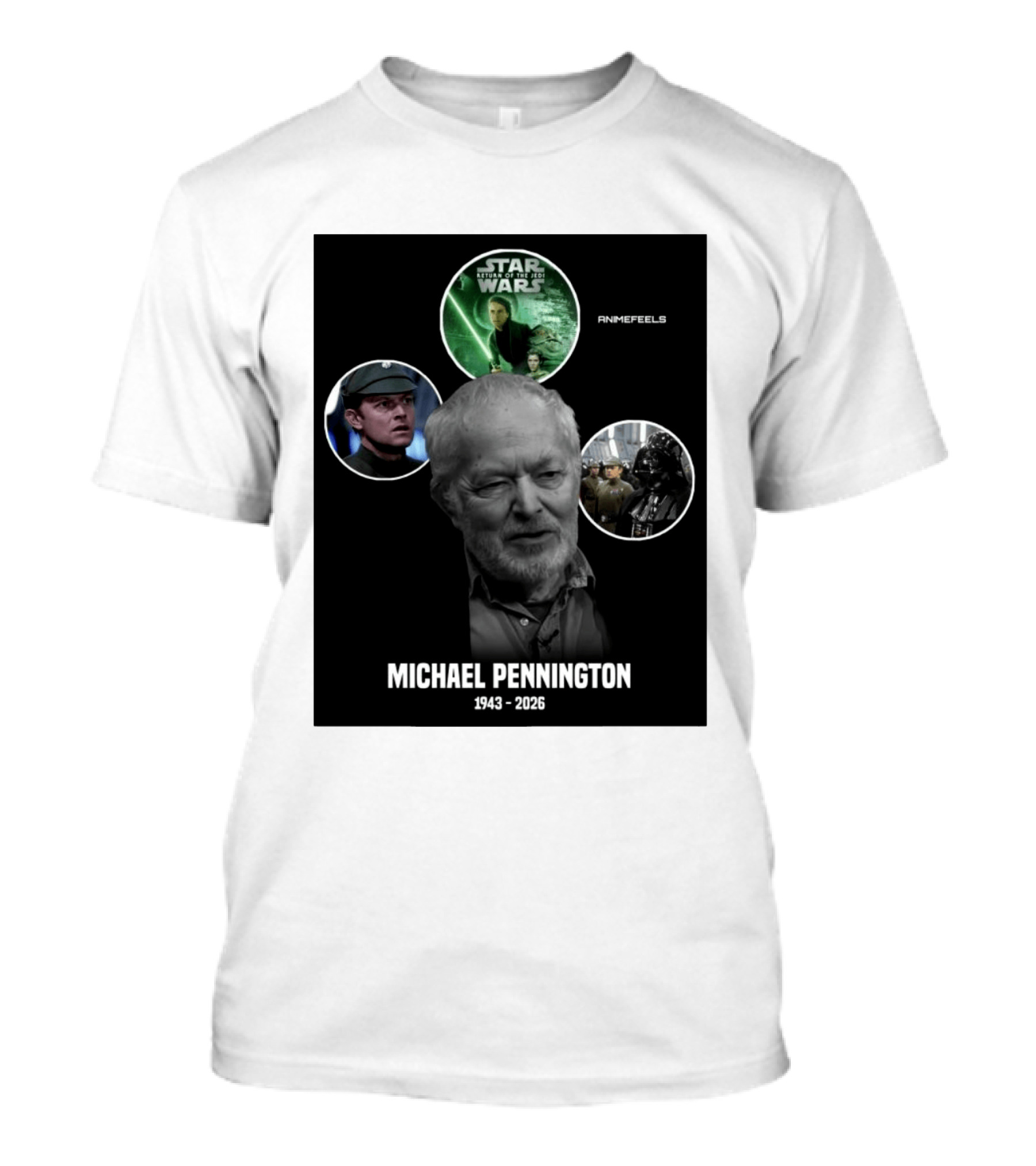 Star Wars Return Of The Jedi Michael Pennington 1943 2026 T-Shirt
