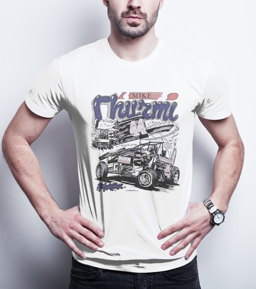Ryan Gosling Mike Thurni Racing 44 Mavtv Sprint Car T-Shirt