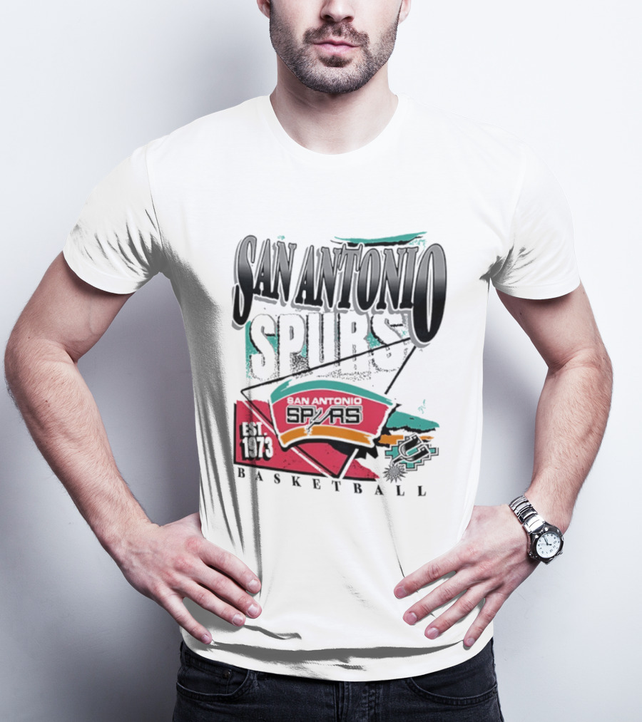 San Antonio Spurs Basketball Est 1973 T-Shirt