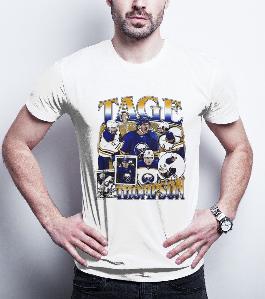 Tage Thompson Buffalo Sabres 2026 NHL Hockey Enthusiast's Choice T-Shirt