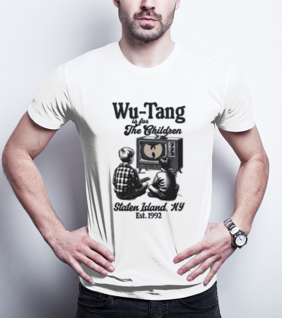 Wu Tang Clan For The Children Staten Island NY Est 1992 T-Shirt