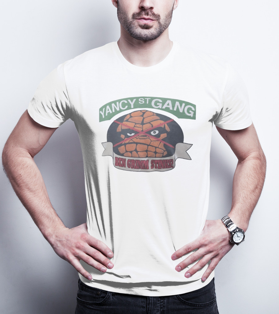 Yancy St Gang Ben Grimm Stinks Thing T-Shirt