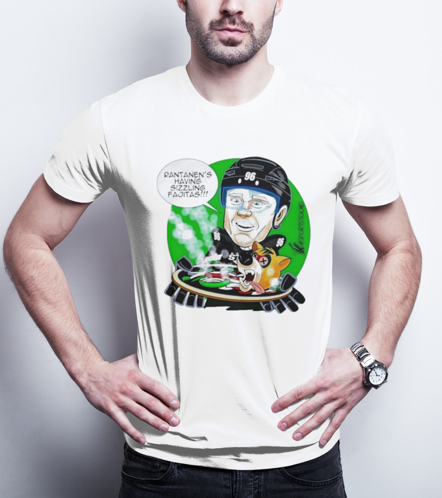 Rantanen's Having Sizzling Fajitas Sports Toons 96 T-Shirt