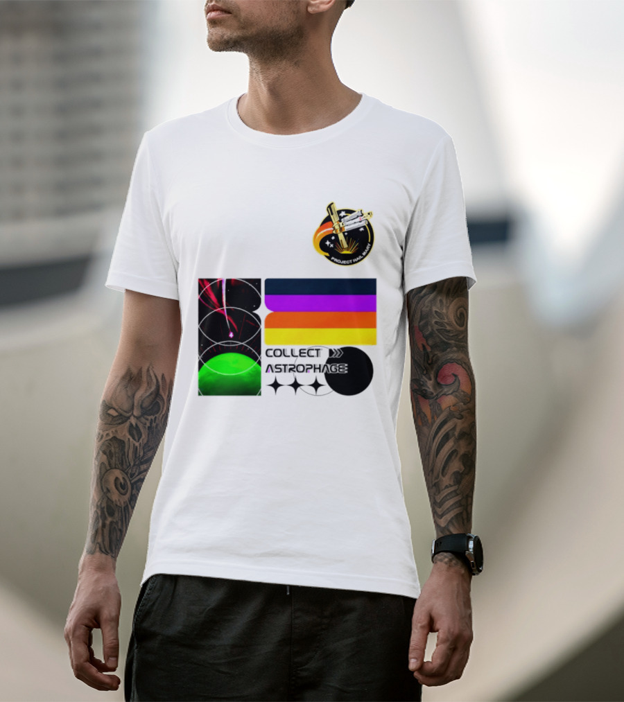 Project Hail Mary Collect Astrophage Science Fiction Spacecraft T-Shirt