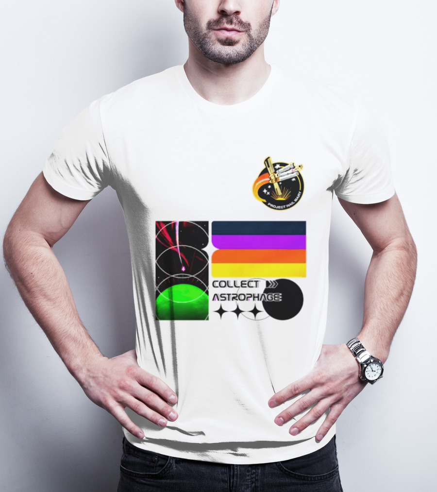 Project Hail Mary Collect Astrophage Science Fiction Spacecraft T-Shirt
