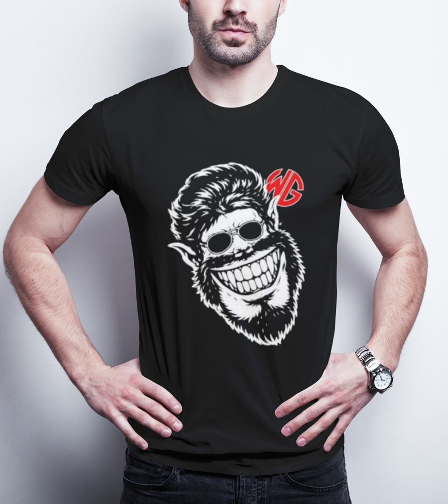 Wolfgang W. Wolfgang Ghoulrilla Biscuits Big Face WG T-Shirt