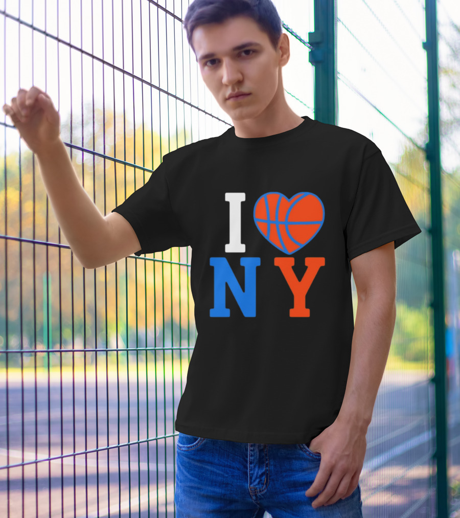 New York Knicks I Heart NY Basketball T-Shirt