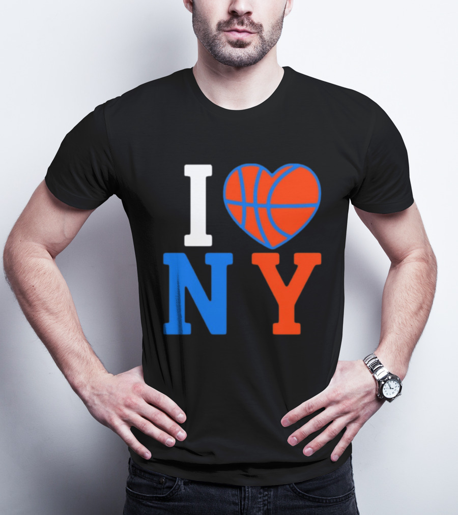 New York Knicks I Heart NY Basketball T-Shirt
