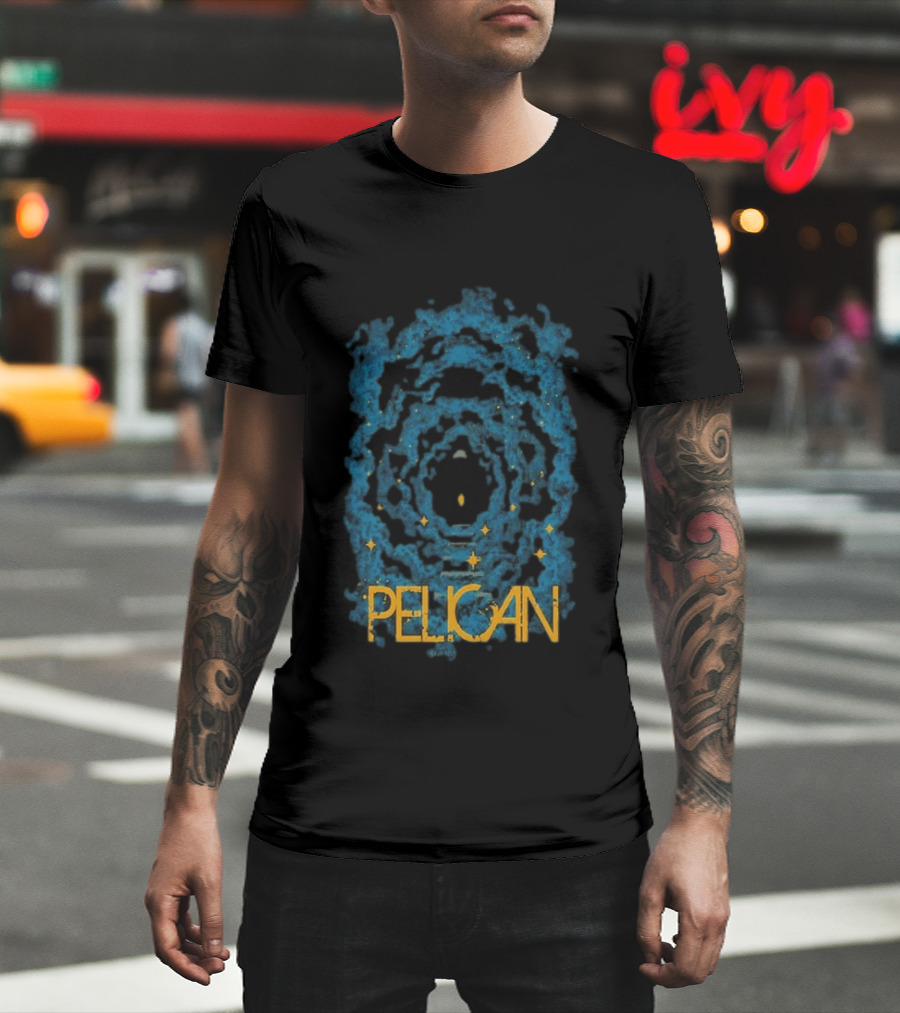 Pelican May 15 2026 Doomroosje Nijmegen Netherlands Blue Abstract T-Shirt
