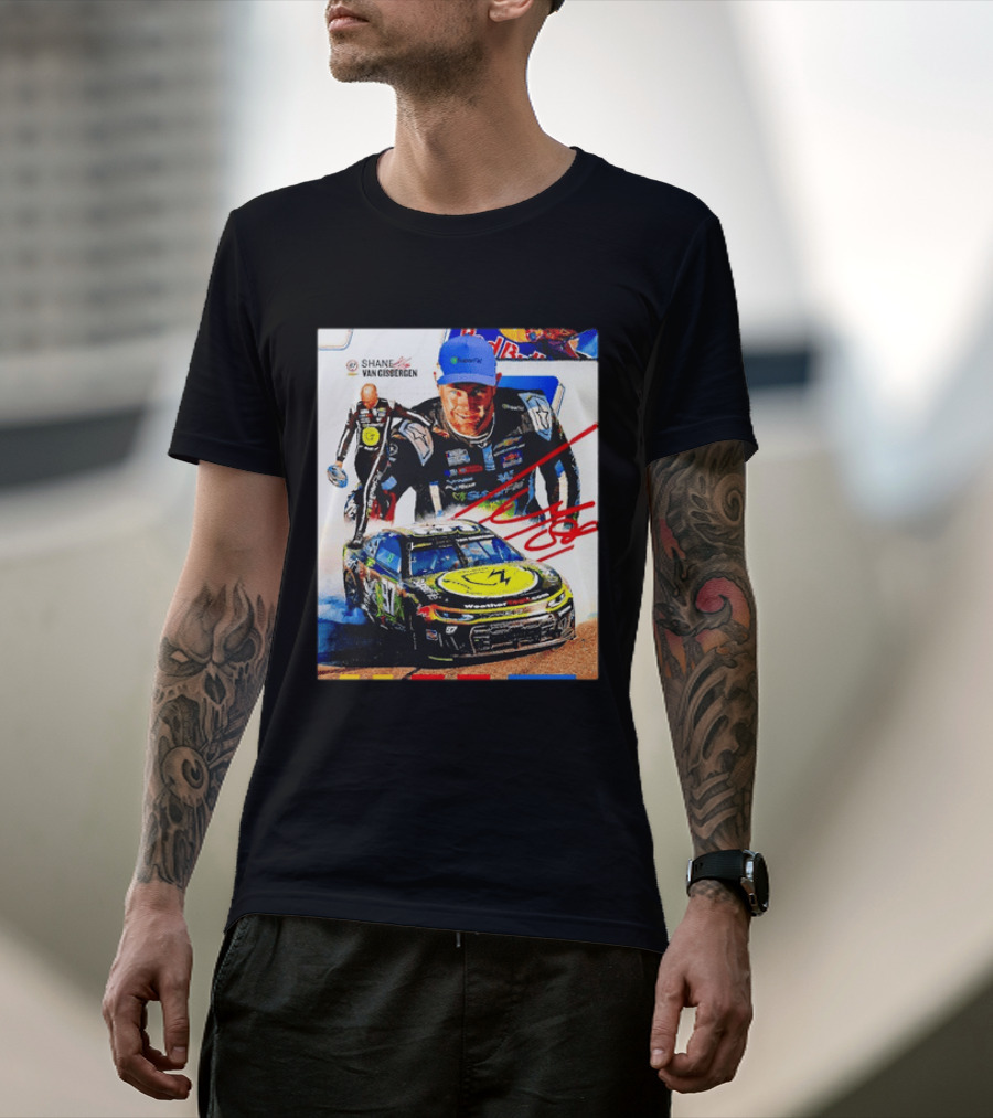 Shane Van Gisbergen NASCAR Red Bull New Zealander Racing Driver #97 T-Shirt