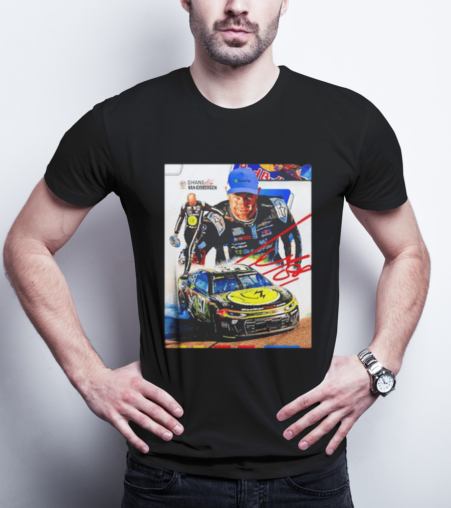 Shane Van Gisbergen NASCAR Red Bull New Zealander Racing Driver #97 T-Shirt