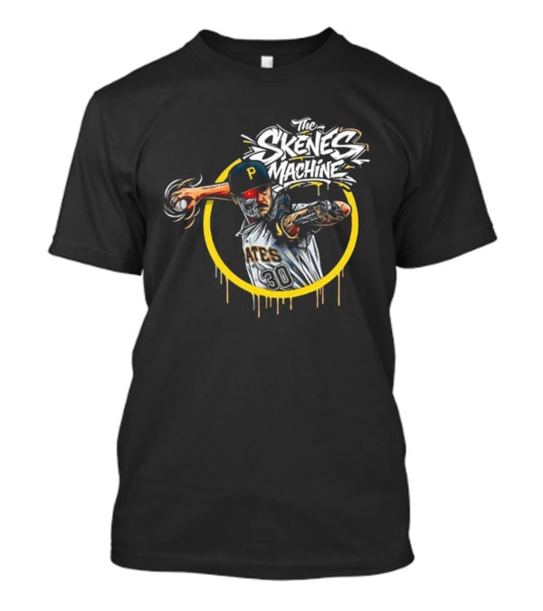 The Skenes Machine Paul Skenes Pittsburgh Pirates Pitcher 30 Aces T-Shirt