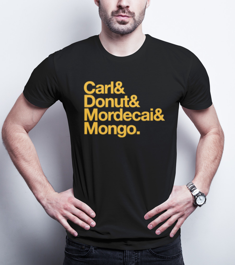 Carl Donut Mordecai Mongo Dungeon Crawler Names T-Shirt