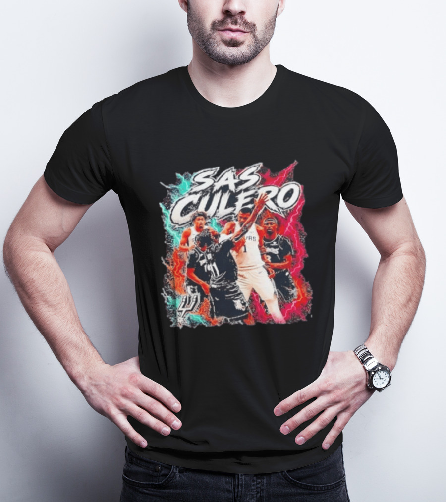 SAS Culero Spurs Flagrant Foul Elbow Action T-Shirt