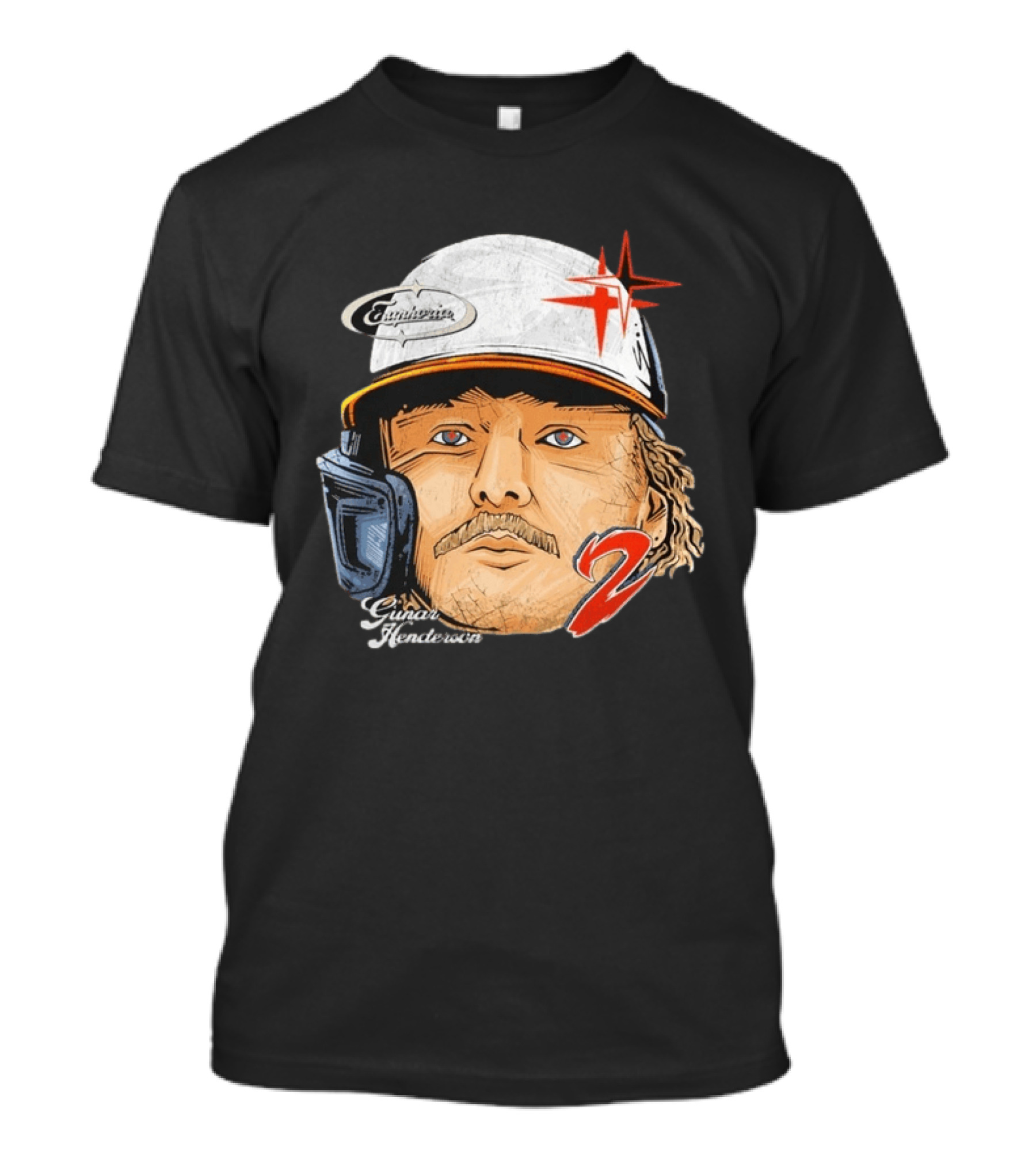 Gunnar Henderson Euphoria Gaze Helmet Number 2 T-Shirt