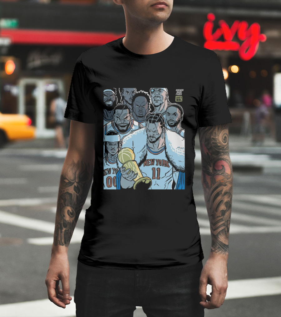 New York Knicks Invincible Champions NBA Basketball Team T-Shirt