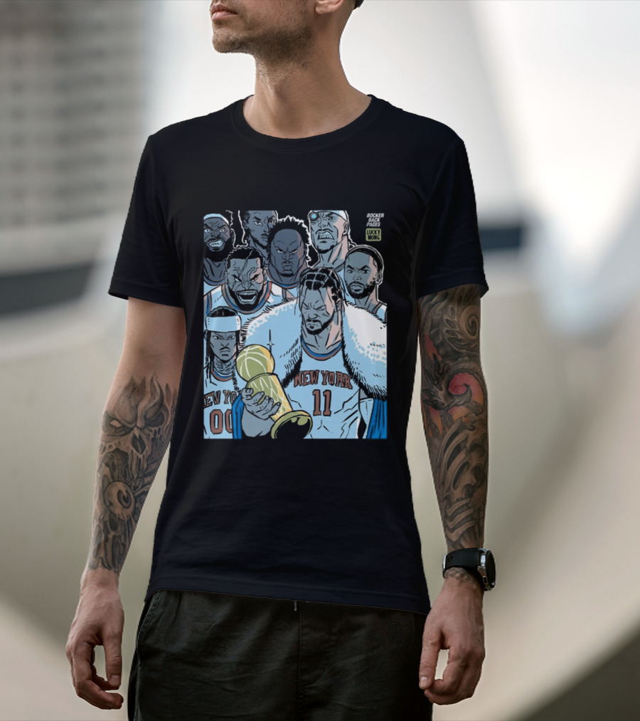 New York Knicks Invincible Champions NBA Basketball Team T-Shirt