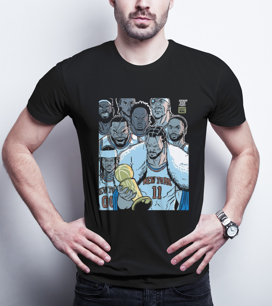 New York Knicks Invincible Champions NBA Basketball Team T-Shirt