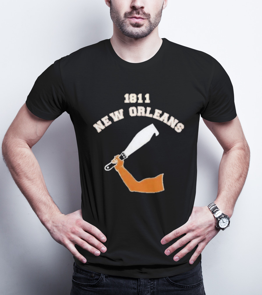 1811 New Orleans Uprising Machete T-Shirt