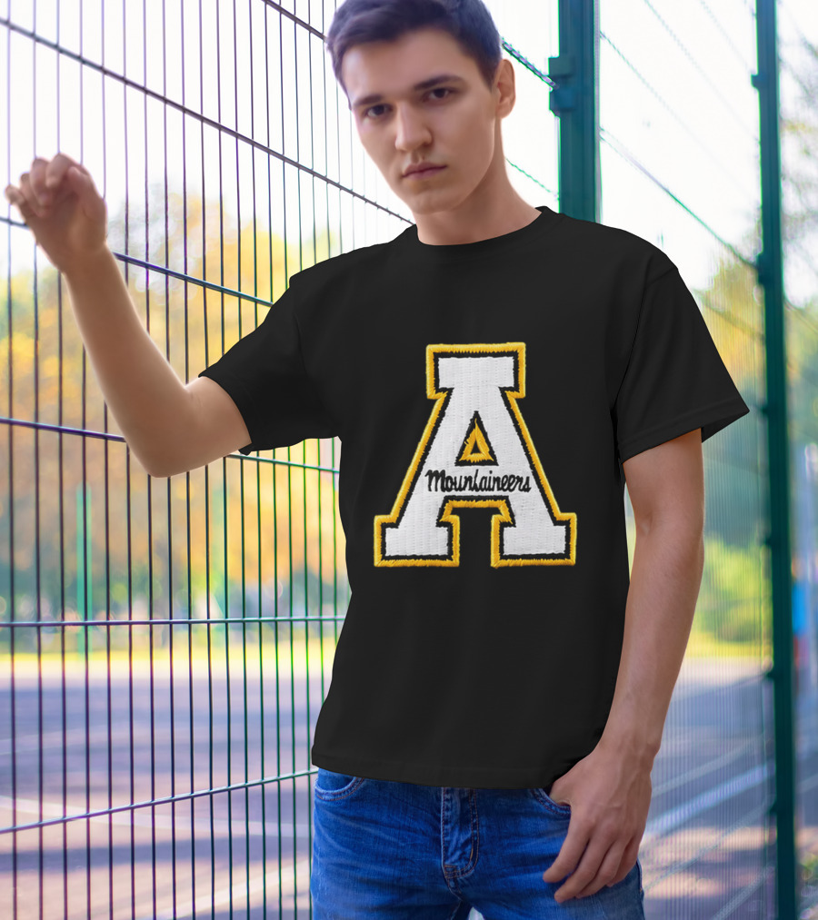 App State Mountaineers Trucker Hat Embroidered Patch 2026 Corduroy T-Shirt