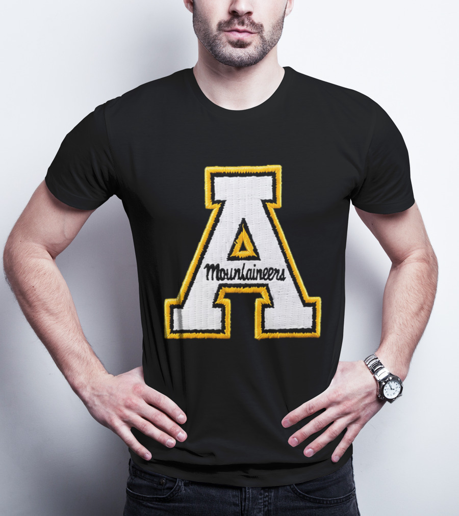 App State Mountaineers Trucker Hat Embroidered Patch 2026 Corduroy T-Shirt