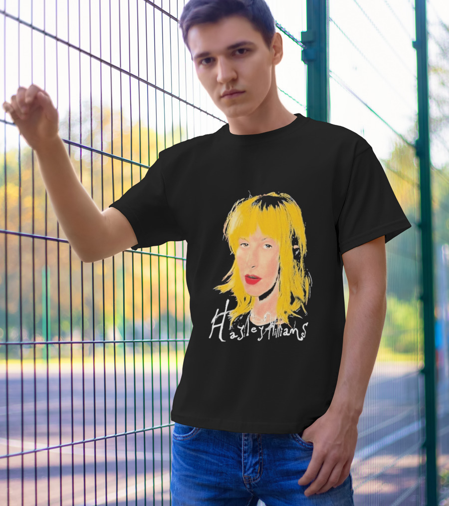 Hayley Williams 2026 Blonde Hair Red Lips T-Shirt