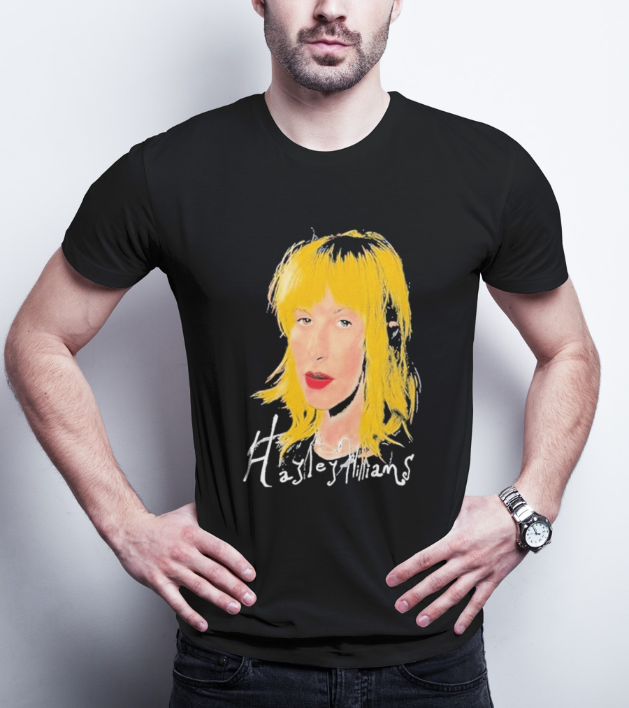 Hayley Williams 2026 Blonde Hair Red Lips T-Shirt