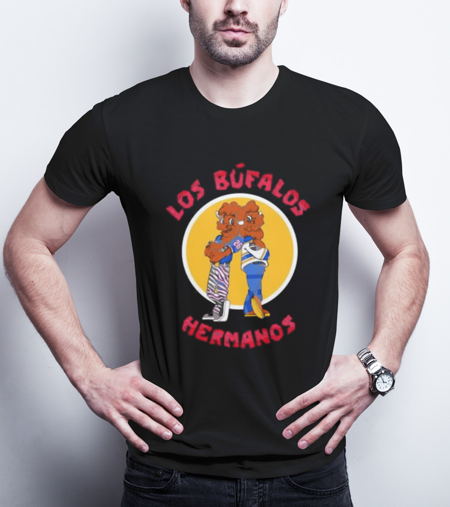 Los Búfalos Hermanos Buffalo Sports Team T-Shirt