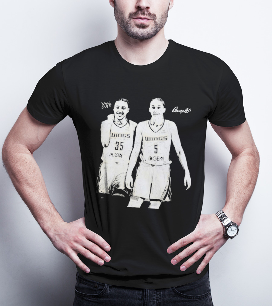 Azzi Fudd Paige Bueckers Basketball Number 35 5 WNBA T-Shirt