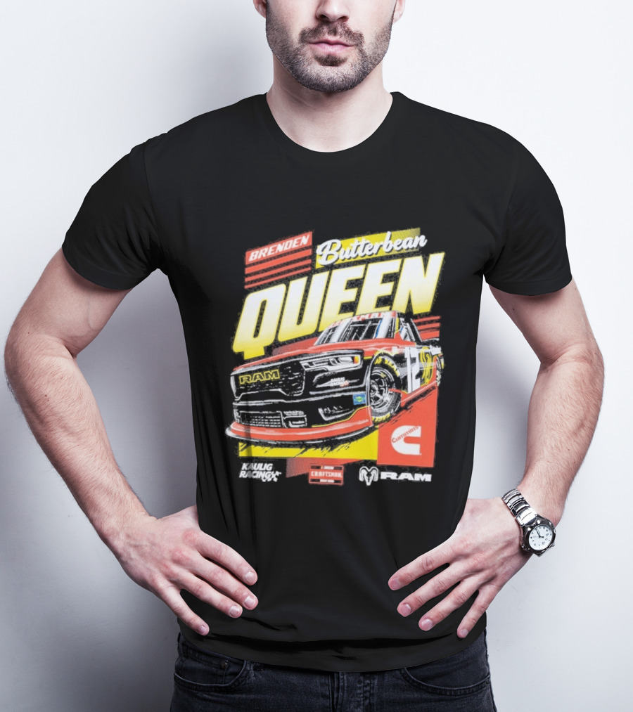 Brenden Butterbean Queen Kaulig Racing Cummins Cottonelle NASCAR Car T-Shirt