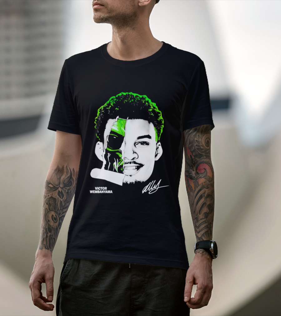 Victor Wembanyama Alien San Antonio Spurs NBA Basketball T-Shirt